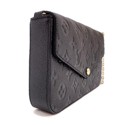 LOUIS VUITTON ルイ・ヴィトン ポシェット・フェリシー ショルダーバッグ アンプラント ノワール M64064 ...