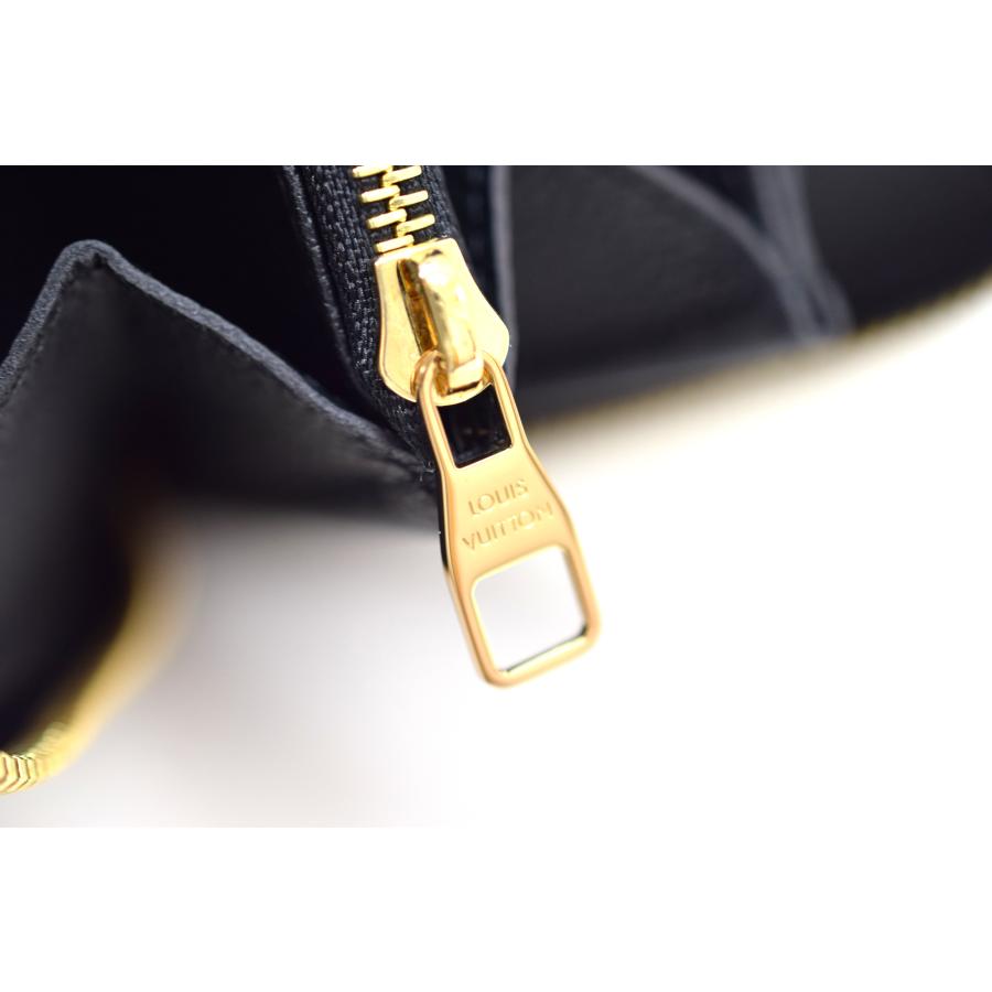 LOUIS VUITTON ルイ・ヴィトン ジッピー・ウォレット 長財布 アンプラント ブラックベージュ M80481 ...