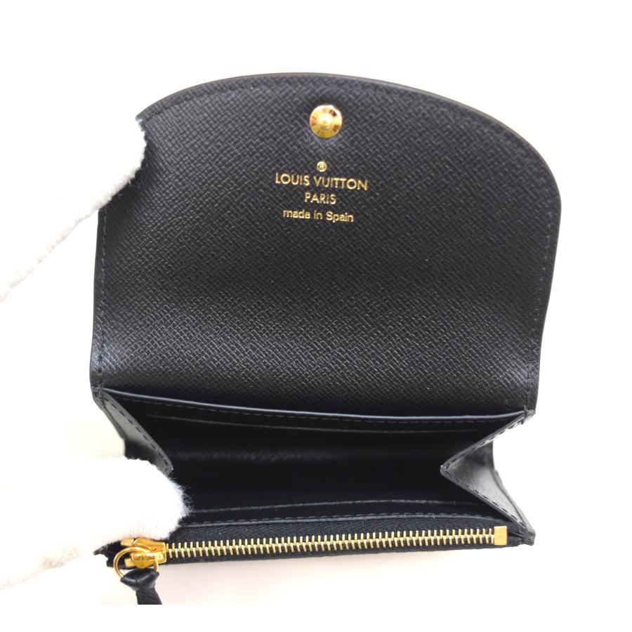 LOUIS VUITTON ルイ・ヴィトン ポルトモネ・ロザリ コンパクトウォレット モノグラム リバース M82333 ...