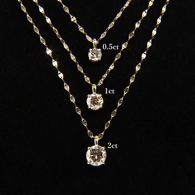 純金0.5ctダイヤペンダントペタルチェーンネックレス （造幣局検定マーク入） : j000100 : BS日テレSHOP公式 - 通販 - Yahoo!ショッピング