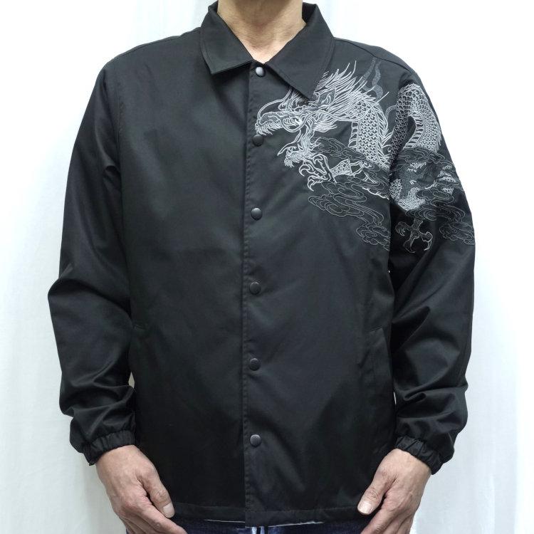 絡繰魂 和柄アウター からくりだましい 雲竜コーチジャケット 243086 : SCRIPT - 通販 - Yahoo!ショッピング