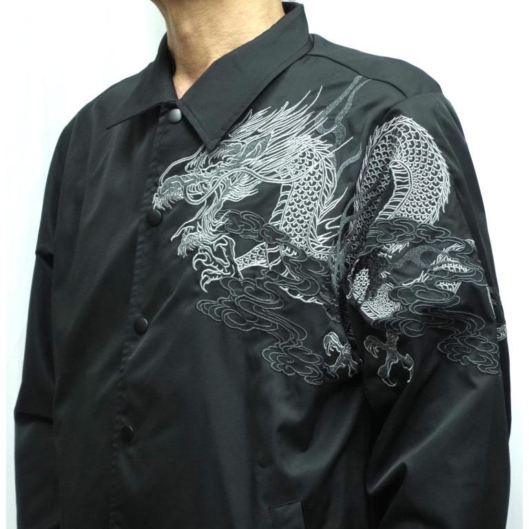 絡繰魂 和柄アウター からくりだましい 雲竜コーチジャケット 243086 : SCRIPT - 通販 - Yahoo!ショッピング