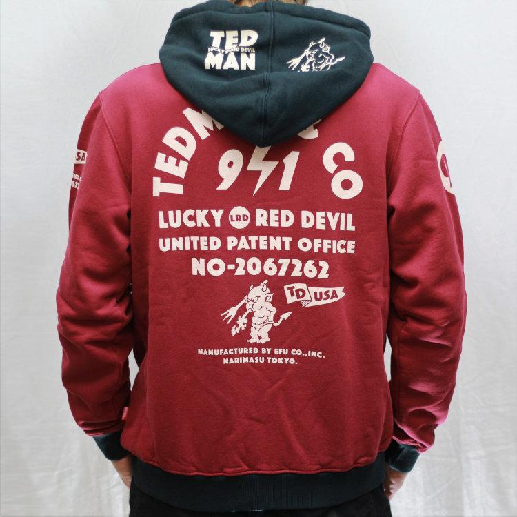 TEDMAN テッドマン TEDMANスウェットパーカー TDSP-157 TEDMAN＆CO. アメカジ バイカー : SCRIPT - 通販 - Yahoo!ショッピング