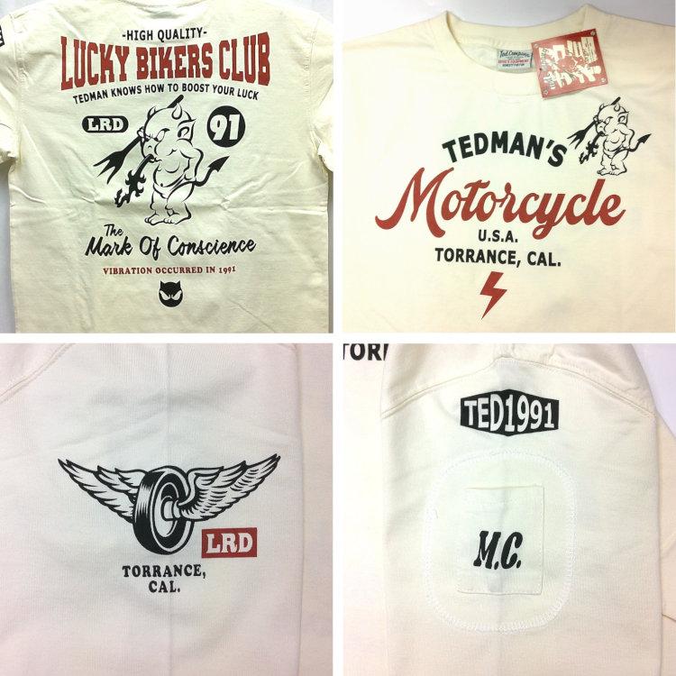 TEDMAN テッドマン TEDMAN半袖Tシャツ TDSS-571 モーターサイクルテッドマン アメカジ バイク バイカー : SCRIPT - 通販 - Yahoo!ショッピング