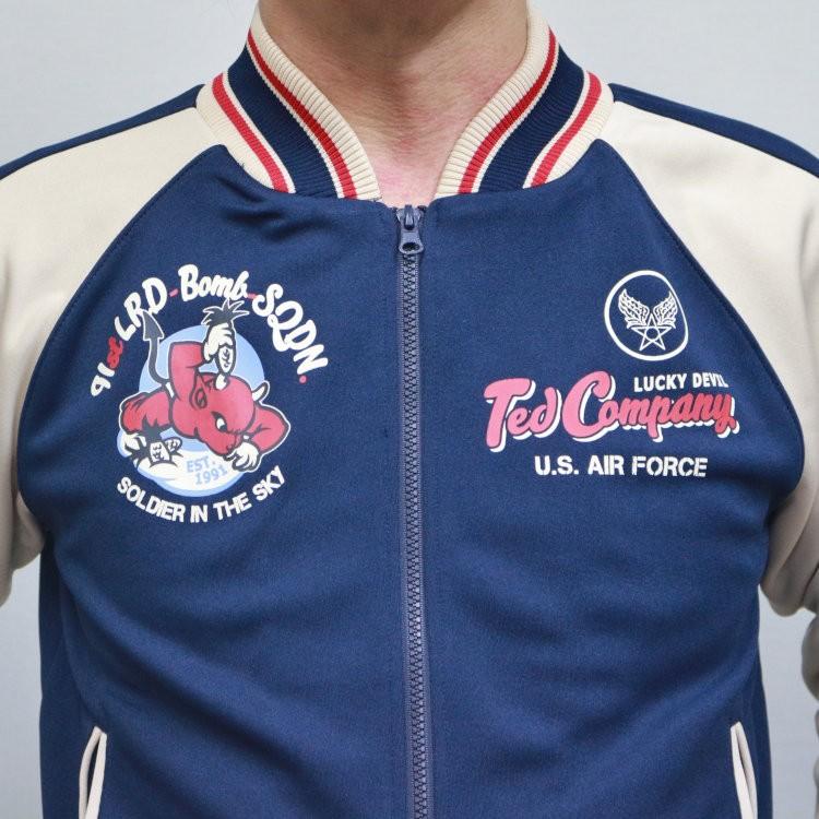 TEDMAN テッドマンジップジャージ TJS-2700 DEVILS ATTACK アメカジ バイカー ミリタリー : SCRIPT - 通販 - Yahoo!ショッピング