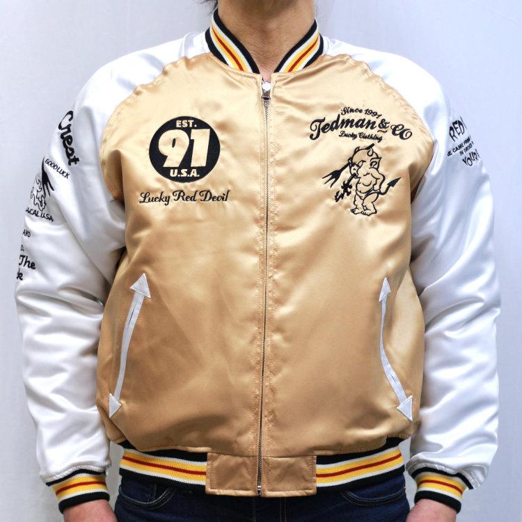 TEDMAN テッドマン TEDMANリバーシブルスカジャン TSK-059 アメカジ バイカー ミリタリー : SCRIPT - 通販 - Yahoo!ショッピング