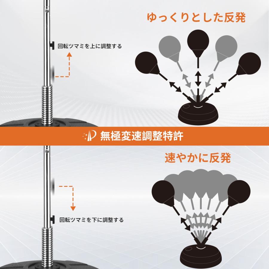 MaxxMMA パンチングボール トレーニング 速度 高さ調節可能 ボクシング MMA ホームジムトレーニング器具 : BROTHER ...