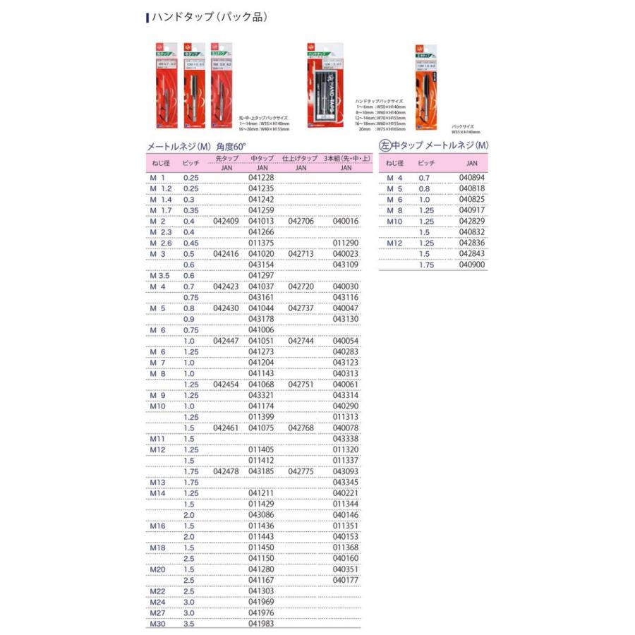 LIGHT ハンドタップ M5 ピッチ 0.8 先タップ 中タップ 仕上げタップ 並目 SKS材仕様 角度60度 ネジ切り ネジ立て メートルネジ規格 タップハンドル ライト精機 ...