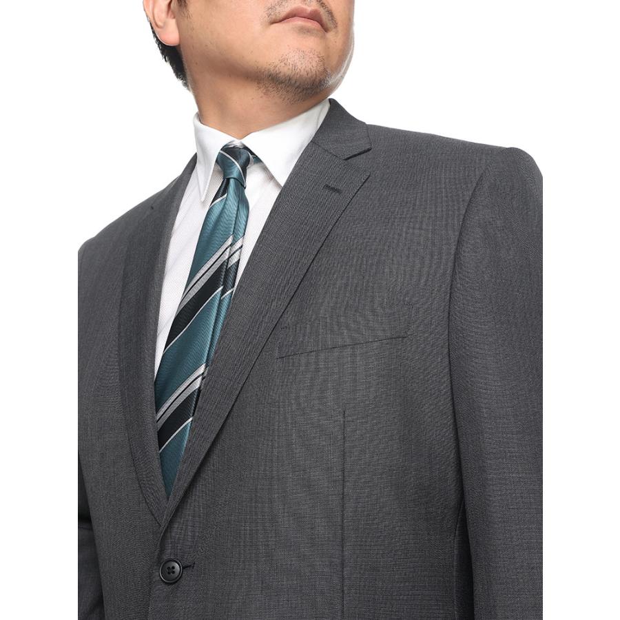 スーツ 大きいサイズ メンズ ビジネス パンツウォッシャブル ウエストアジャスター ツーパンツ シングルスーツ 2本パンツ KB体 KBE体 2KE体 B＆T CLUB ...