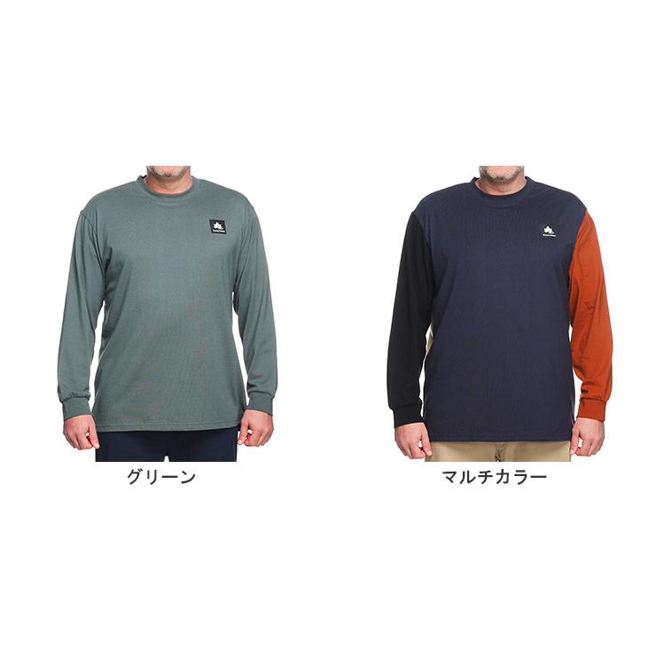 LOGOS park ロゴス パーク 長袖 Tシャツ 大きいサイズ メンズ BOXプリント クルーネック トップス ロンT プリント 3L 4L 5L : 大きいサイズのサカゼン - 通販 ...