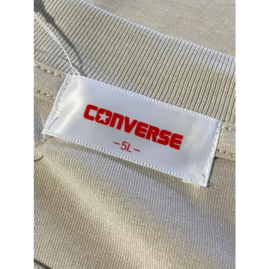 CONVERSE 【10％OFFクーポン対象】CONVERSE コンバース 5分丈 Tシャツ 大きいサイズ メンズ ドライ 吸汗速乾 UVカット トップス 春 夏 3L 4L 5L : 大きい ...