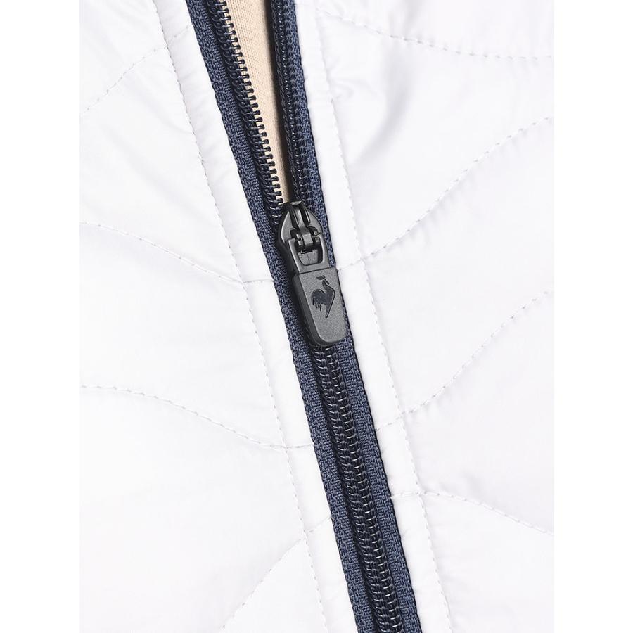 le coq sportif GOLF ニットジャケット 大きいサイズ メンズ HEAT NAVI フロントキルティング フルジップ ニットブルゾン 2L 3L 4L 5L ルコック ...