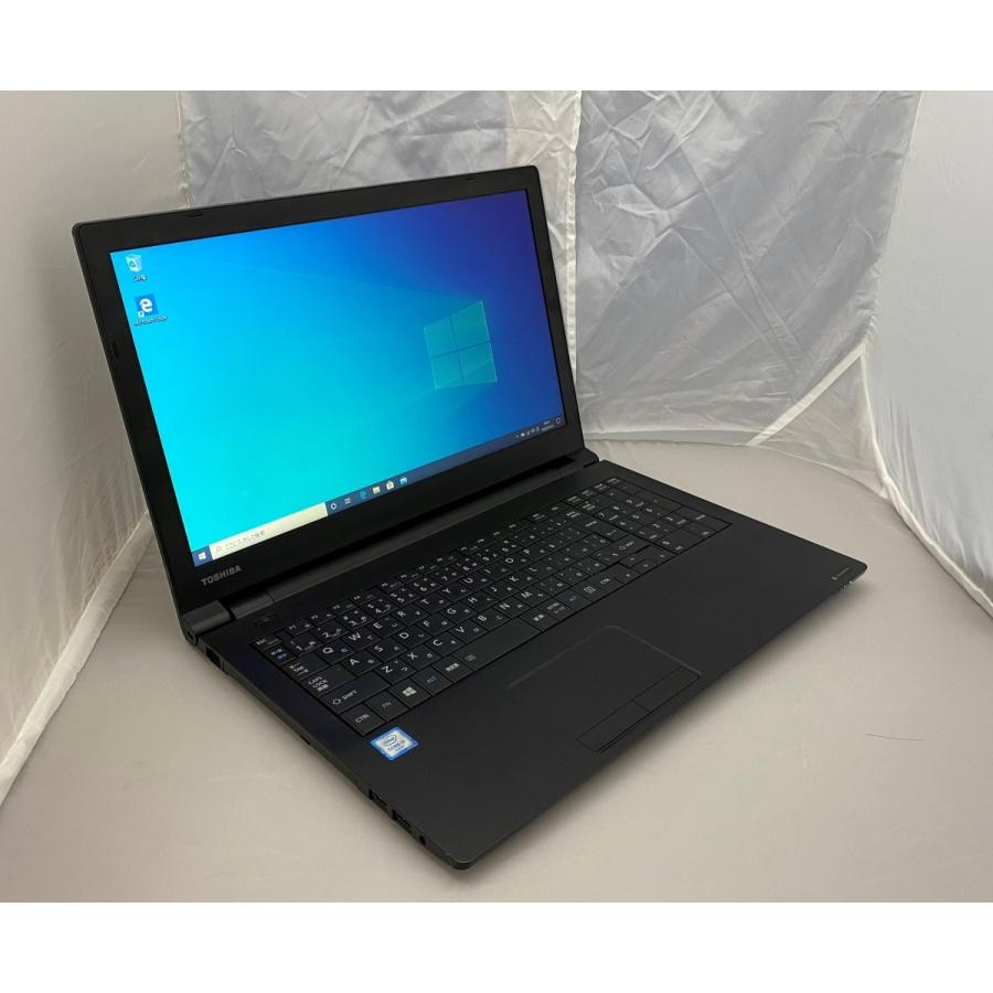 TOSHIBA 東芝 Dynabook B55/B Core i3-6100U 2.30GHz 4GB SSD128GB Windows 10 Professional 64bit スーパー ...