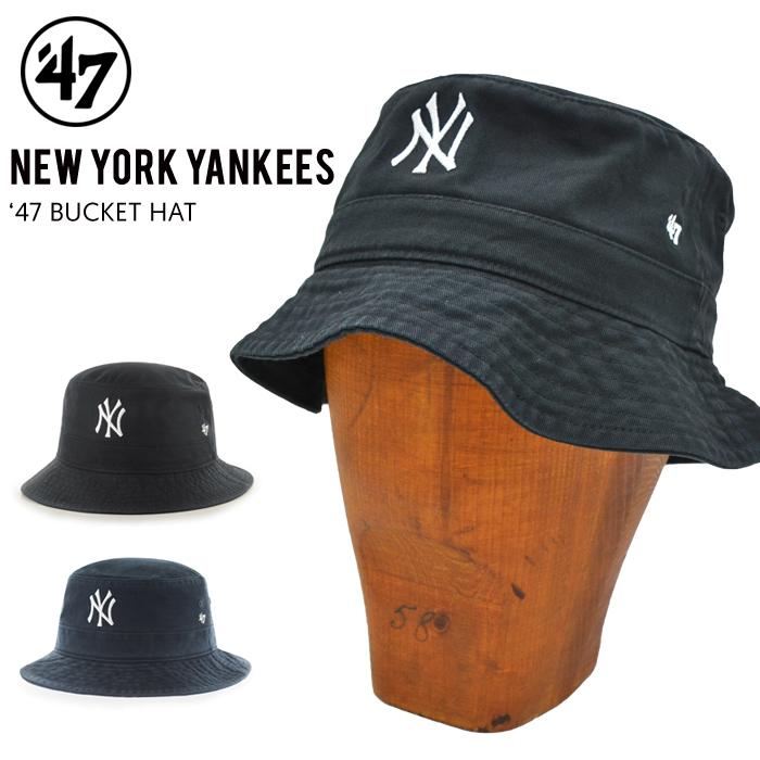 47（フォーティーセブン） '47 ハット YANKEES '47 BUCKET HAT CAP バケットハット キャップ 帽子 ヤンキース ...