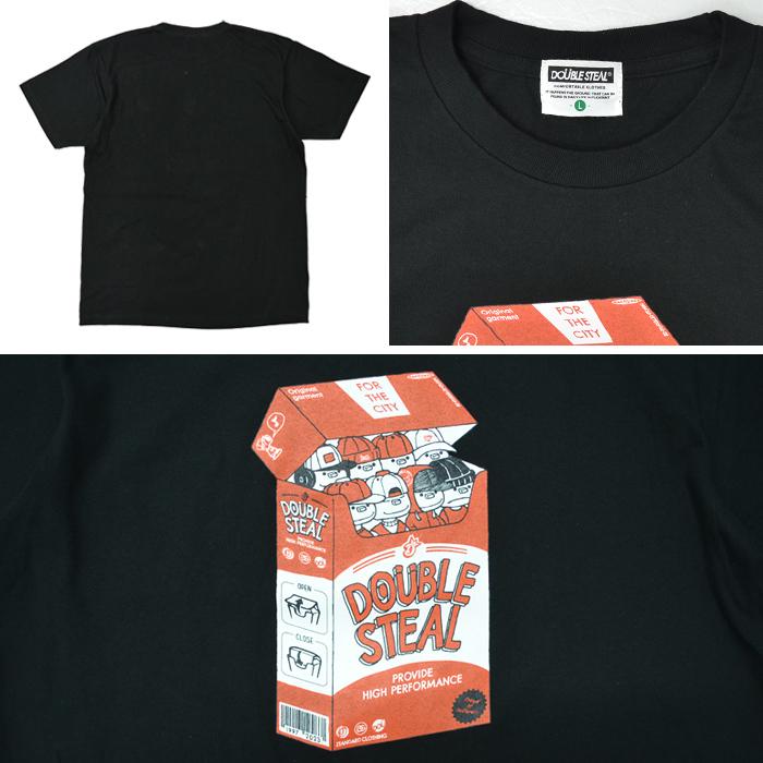 DOUBLE STEAL ダブルスティール Tシャツ Doubz In The Box S/S T-SHIRT TEE 半袖 カットソー ...
