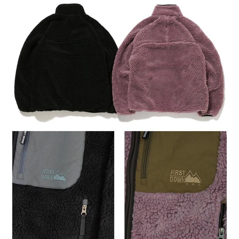 FIRST DOWN USA ファーストダウン ジャケット BOA FLEECE JACKET ボア フリースジャケット アウター ブルゾン F542015 : buddy-stl - 通販 ...