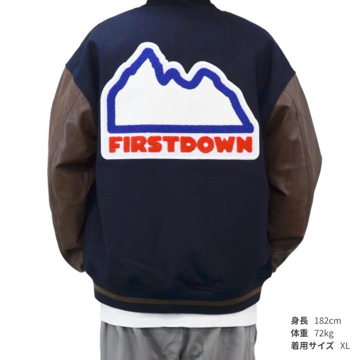 FIRST DOWN USA ファーストダウン ジャケット VIRSITY JACKET BY MIDAS MIYAKE スタジャン ...