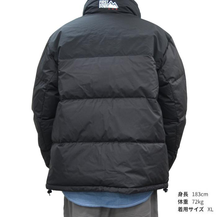 FIRST DOWN USA ファーストダウン ジャケット BUBBLE JACKET MICROFT バブルダウンジャケット マイクロフト ...