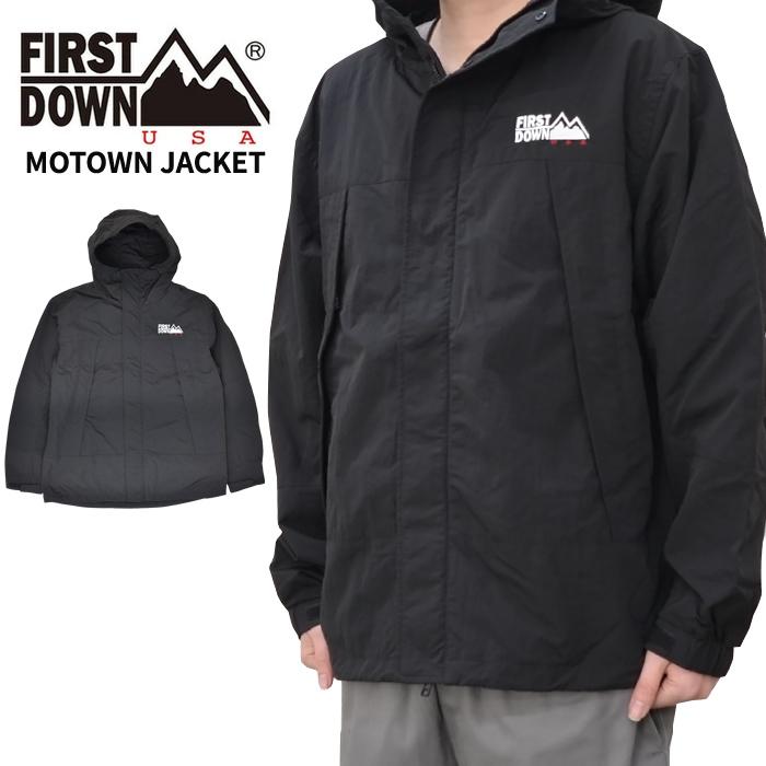 FIRST DOWN USA ファーストダウン ジャケット MOTOWN JACKET TASLAN NYLON モータウンジャケット タス ...