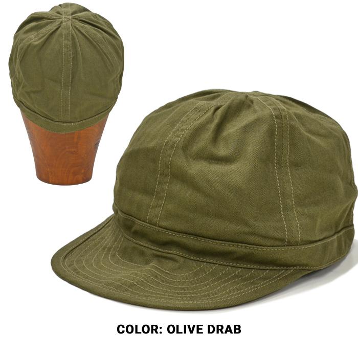 HOUSTON ヒューストン キャップ USMC HBT CAP ヘリンボーン ツイル 帽子 6774 単品購入の場合はメール便発送 ...