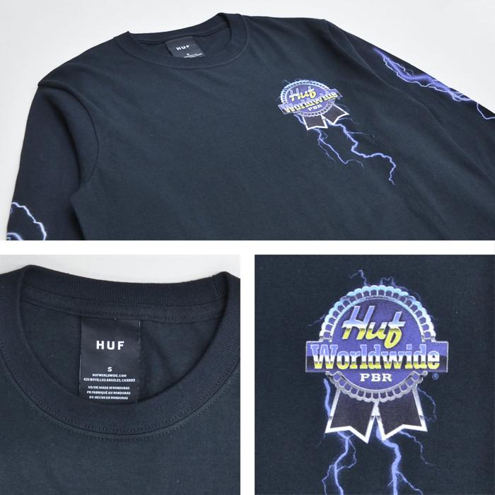 HUF ハフ ロンT PBR LIGHTNING L/S TEE 長袖 Tシャツ カットソー トップス TS01736 単品購入の場合はメール便発送 : buddy-stl - 通販 ...