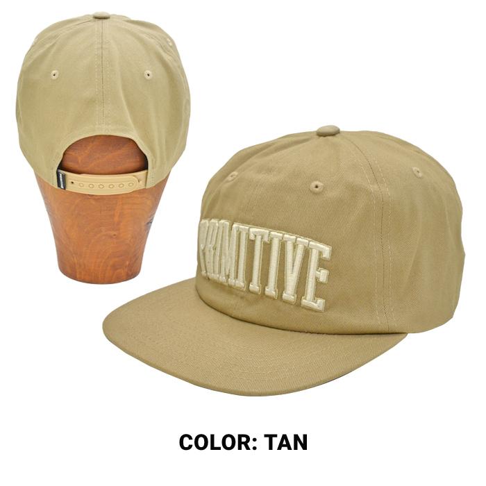 PRIMITIVE プリミティブ キャップ COLLEGIATE ARCH UNSTRUNCTURED SNAPBACK CAP HAT 帽子 ...