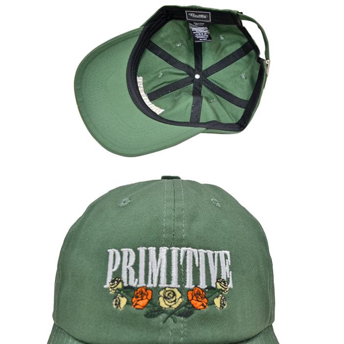 PRIMITIVE プリミティブ キャップ LAYNE STRAPBACK CAP HAT 帽子 ストラップバックキャップ 6-PANEL 6 ...