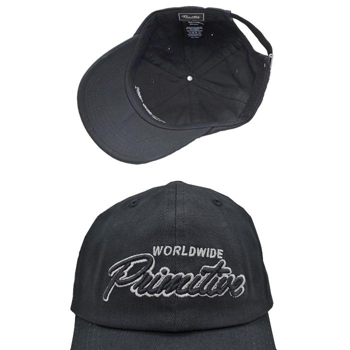 PRIMITIVE プリミティブ キャップ WORLD TEAM STRAPBACK CAP HAT 帽子 ストラップバックキャップ 6 ...