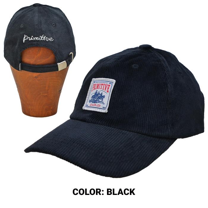 PRIMITIVE プリミティブ キャップ WRANGLER CORDUROY STRAPBACK CAP HAT 帽子 ストラップバック ...