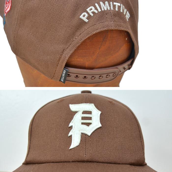 PRIMITIVE（プリミティブ） キャップ AWAKEN SNAPBACK CAP HAT 帽子 スナップバックキャップ 6-PANEL ...