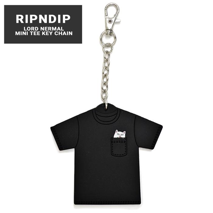 RIPNDIP リップンディップ LORD NERMAL MINI TEE KEYCHAIN キーホルダー キーチェーン RND4812 ...