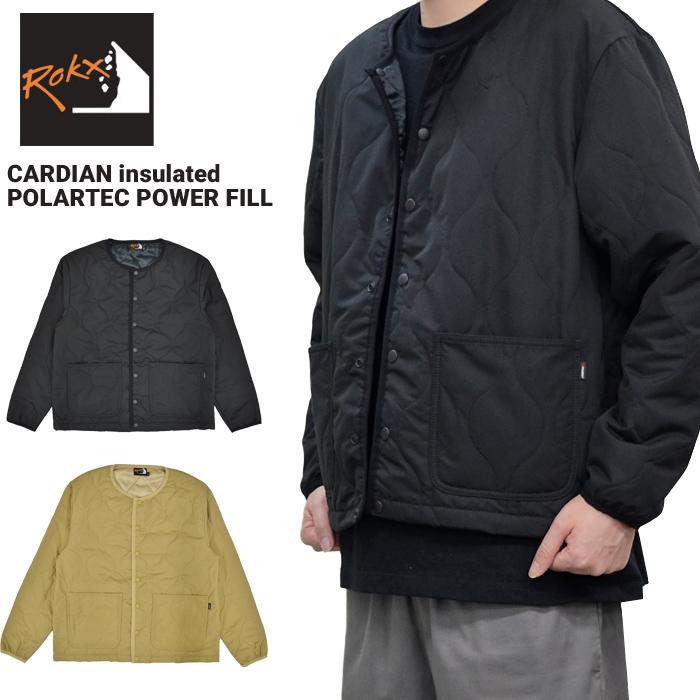 ROKX ロックス ジャケット QUILT CARDIGAN JACKET キルトカーディガン キルティングジャケット 中綿ジャケット ...