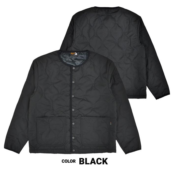 ROKX ロックス ジャケット QUILT CARDIGAN JACKET キルトカーディガン キルティングジャケット 中綿ジャケット ...