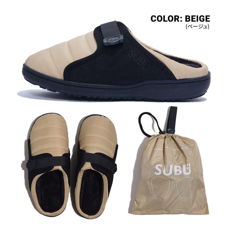 SUBU BELT スブ ベルト サンダル SANDAL スリッポン 秋冬のサンダル ダウン風サンダル ファー スリッパ 2023年モデル :subu-012:buddy-stl - 通販 ...