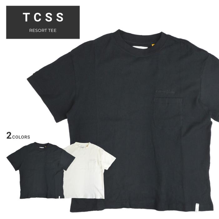 TCSS ティーシーエスエス Tシャツ RESORT WAFFLE TEE 半袖 ワッフル サーマル ポケT トップス カットソー TE2263 単品購入の場合はメール便発送 : buddy ...