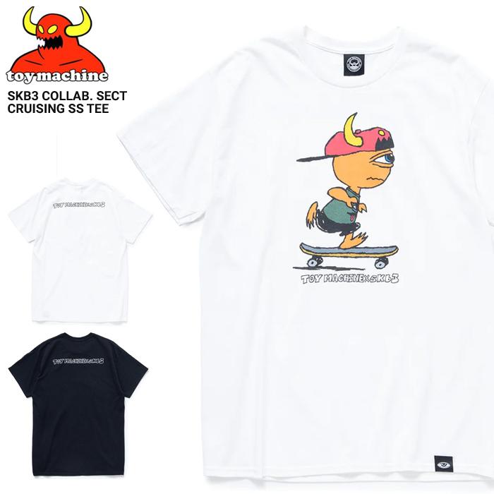 TOY MACHINE（トイマシーン） Tシャツ SKB3 COLLAB. SECT CRUISING SS TEE 半袖 カットソー ...
