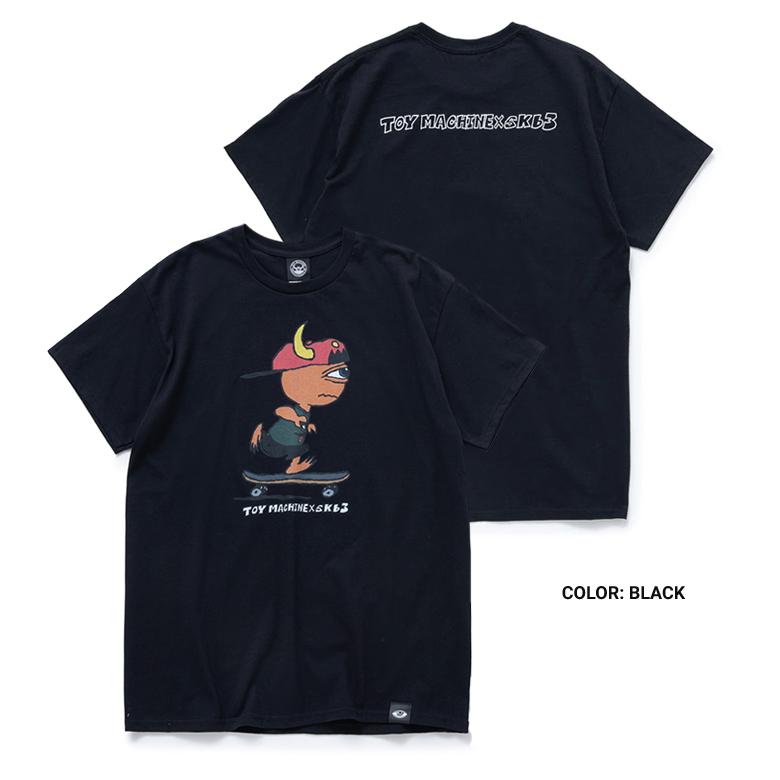 TOY MACHINE（トイマシーン） Tシャツ SKB3 COLLAB. SECT CRUISING SS TEE 半袖 カットソー ...