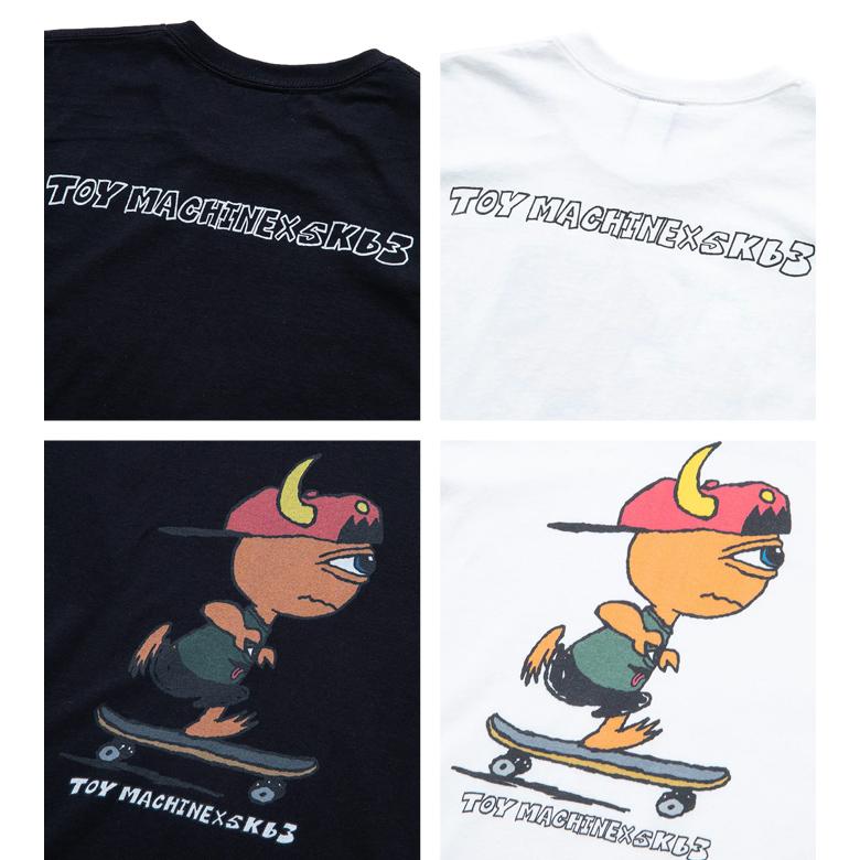 TOY MACHINE（トイマシーン） Tシャツ SKB3 COLLAB. SECT CRUISING SS TEE 半袖 カットソー ...