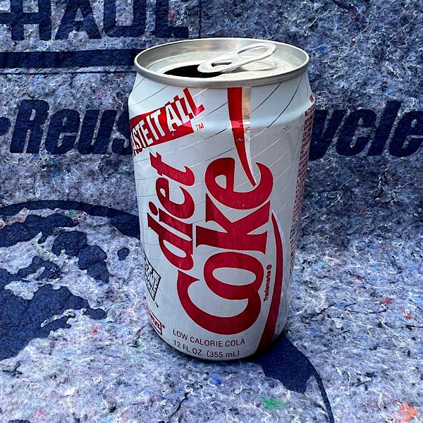 ヴィンテージ Vintage Mickey's Toontown Diet Coke 1992 Empty Can Roger Rabbit ...