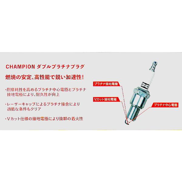 Harley Davidson（ハーレー・ダビッドソン） スパークプラグ FL/FXシリーズ ショベルヘッド Wプラチナプラグ ...
