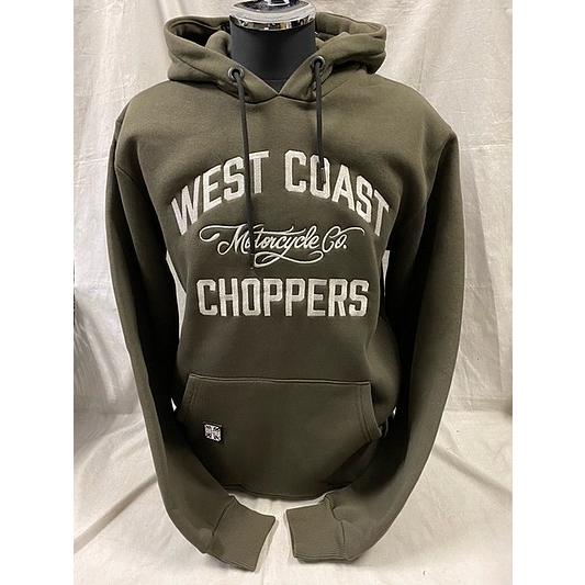 WEST COAST CHOPPERS ウエストコーストチョッパーズ パーカー オリーブグリーン Mサイズ : 部品屋K&W - 通販 - Yahoo!ショッピング