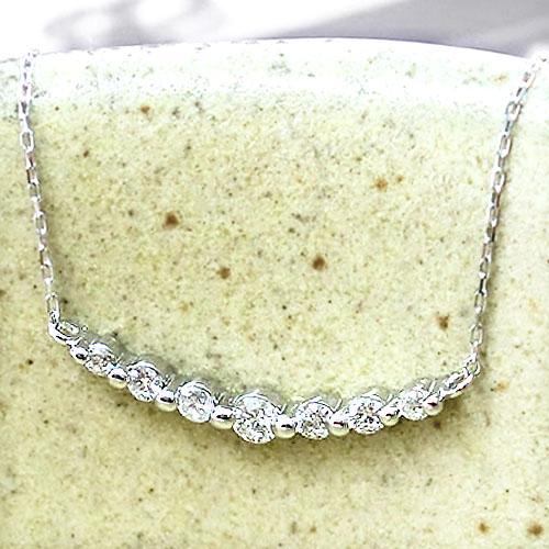 ラインネックレス ダイヤモンド 0.20ct ライン ネックレス K18 k18 ペンダント 18金 ゴールド YG・PG・WG レディース ジュエリー 送料無料 : バルジ - Bulge ...