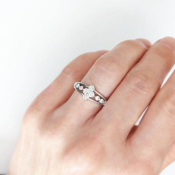 プラチナ リング ダイヤモンド 0.5ct 指輪 Pt.900 天然ダイヤモンド スイート10 記念日 プレゼント レディース ジュエリー 送料無料 :R3410:バルジ - Bulge ...