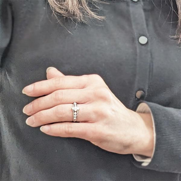 プラチナ リング ダイヤモンド 0.5ct 指輪 Pt.900 天然ダイヤモンド スイート10 記念日 プレゼント レディース ジュエリー 送料無料 :R3410:バルジ - Bulge ...