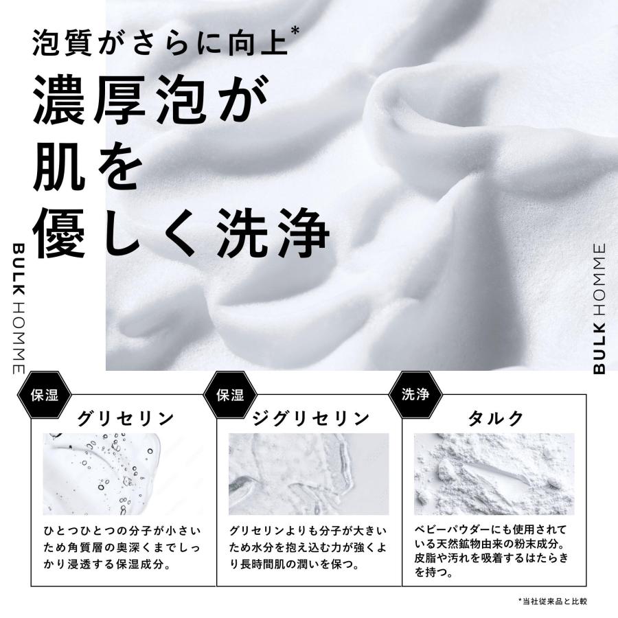 BULK HOMME メンズボディケア ボディーソープ ボディソープ 泡 背中 ニオイ ケア ボディタオル 肌に優しい 垢すり あかすり HOMME(bulkhomme) : BULK ...