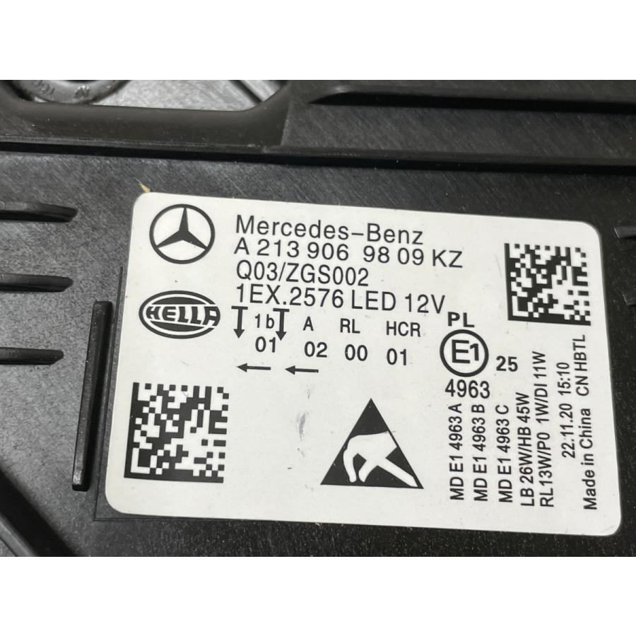 ☆欠け無し☆ ベンツ Eクラス W213 LED ヘッドライト 右 ☆3319 : 2063 : BULTECT - 通販 - Yahoo!ショッピング