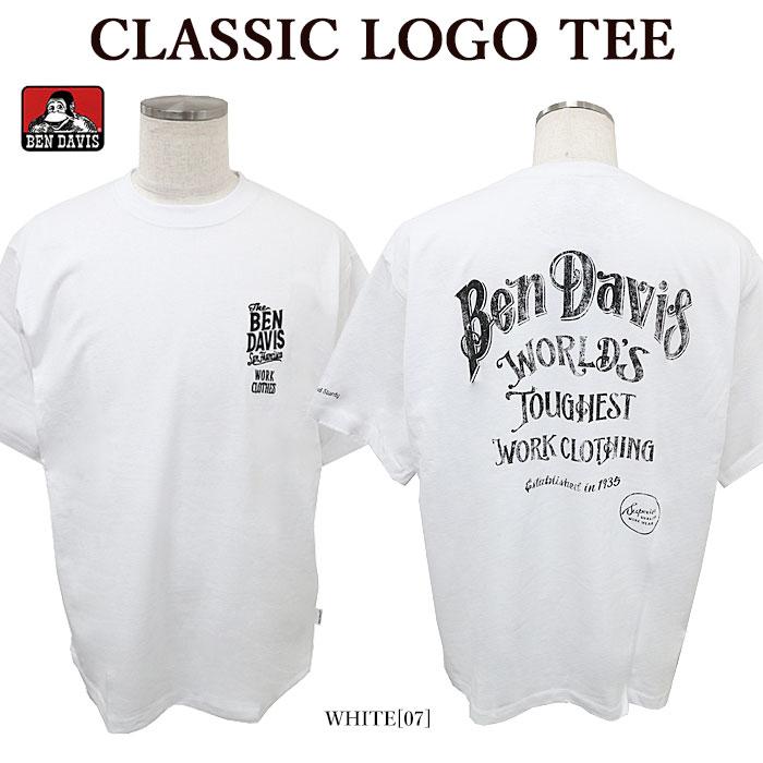 BEN DAVIS 半袖 Tシャツ ベンデイビス 24580010 CLASSIC LOGO TEE ロゴ 刺しゅう オーバーサイズ メンズ ...