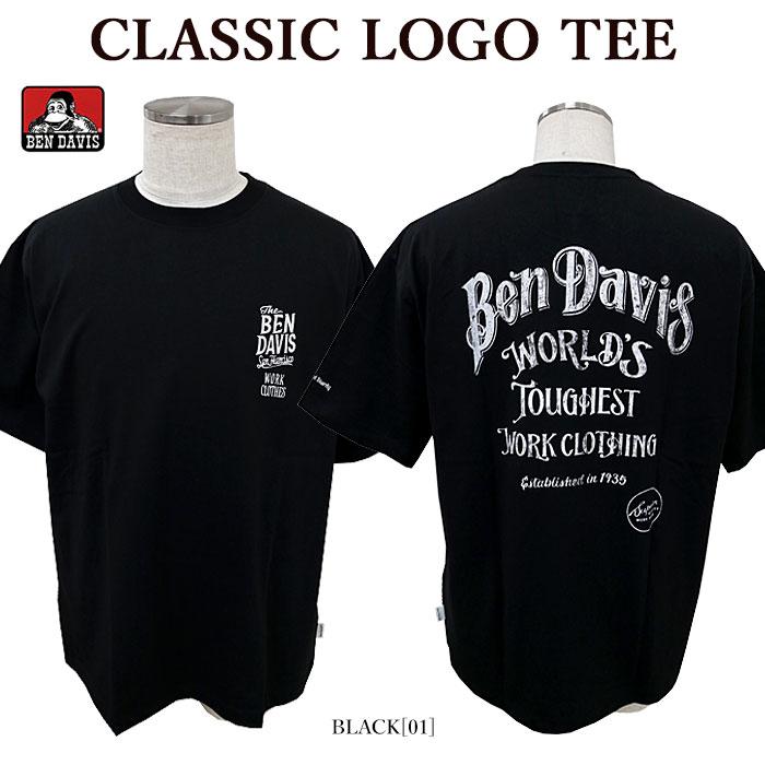 BEN DAVIS 半袖 Tシャツ ベンデイビス 24580010 CLASSIC LOGO TEE ロゴ 刺しゅう オーバーサイズ メンズ ...