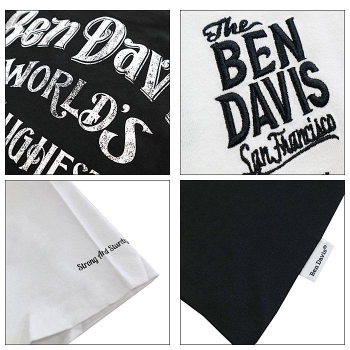 BEN DAVIS 半袖 Tシャツ ベンデイビス 24580010 CLASSIC LOGO TEE ロゴ 刺しゅう オーバーサイズ メンズ ...
