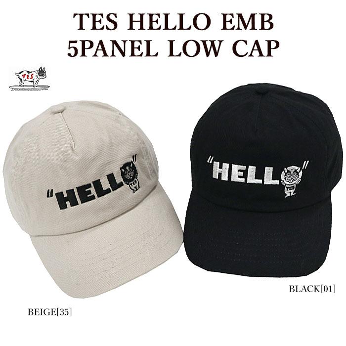 The Endless Summer エンドレスサマー 23574707 TES HELLO EMB 5PANEL LOW CAP キャップ ...